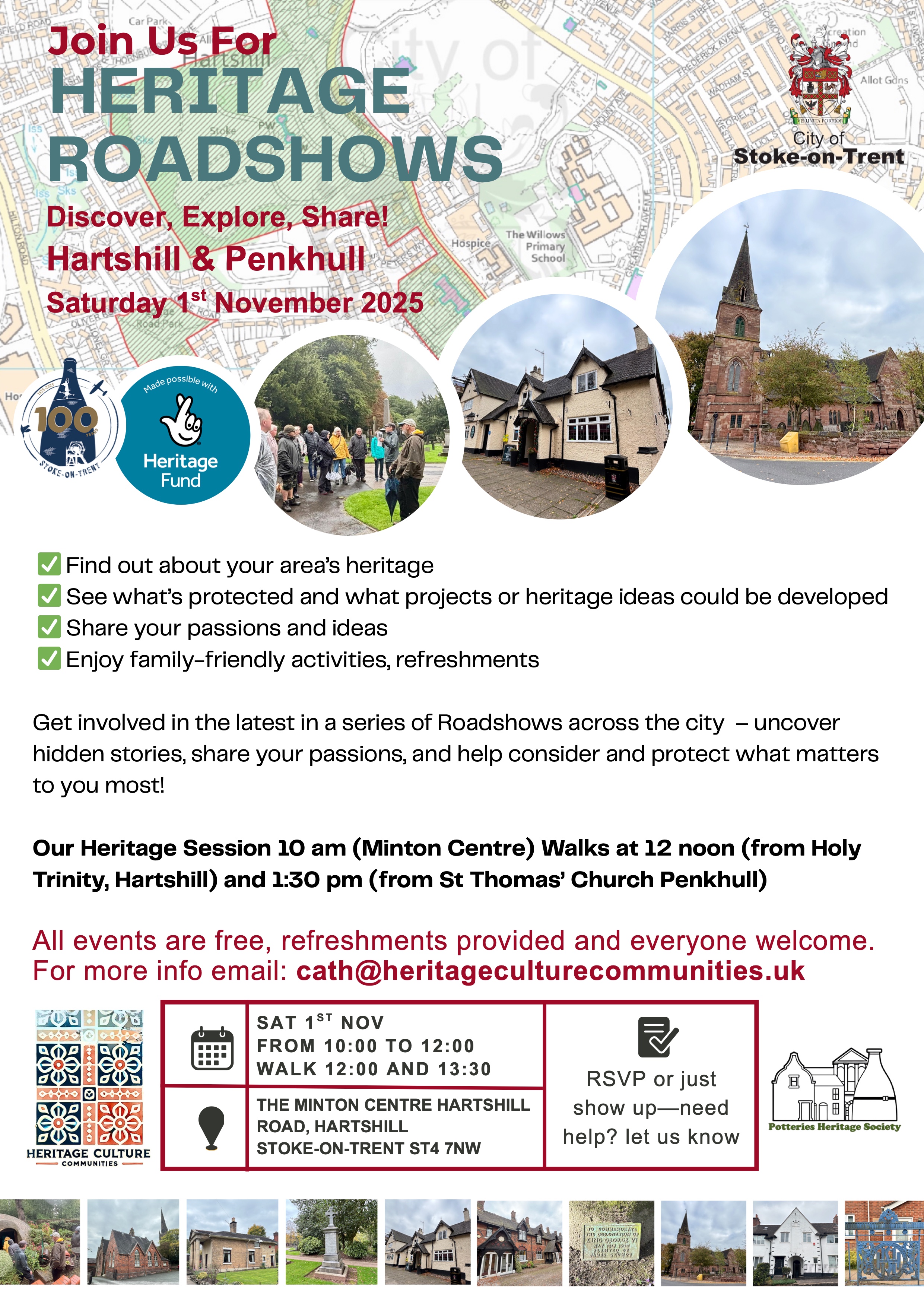 Heritage Roadshow: Hartshill and Penkhull | Potteries Heritage Society